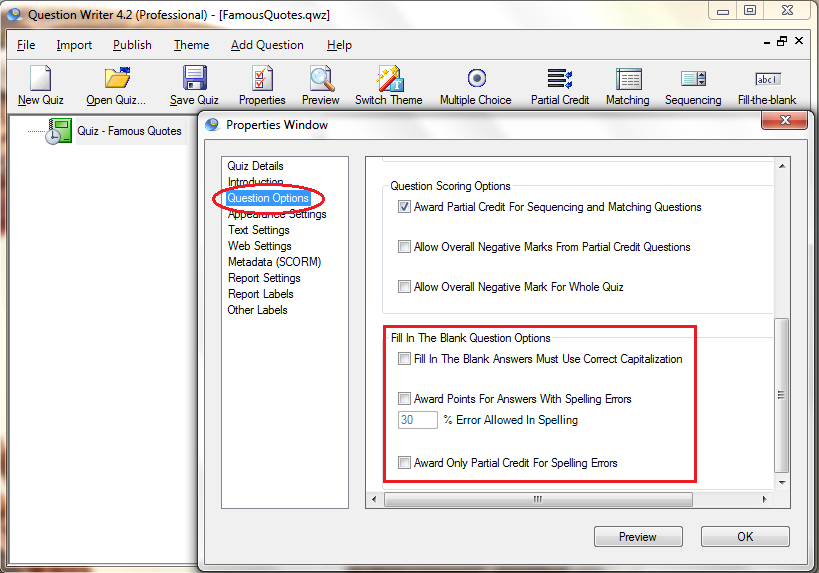 How To Make Fill In The Blank Questions