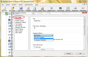 How to Give Answers at the End of a Quiz