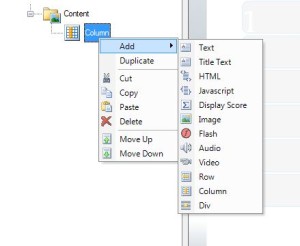 Content - Column